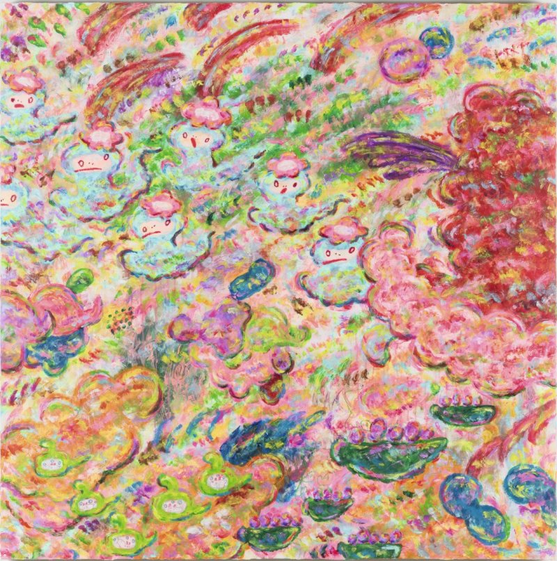 Ayako Rokkaku. For the moments that you feel paradise. Museo Nacional Thyssen-Bornemisza